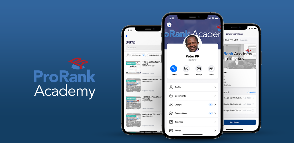 Create an Account – ProRank Academy